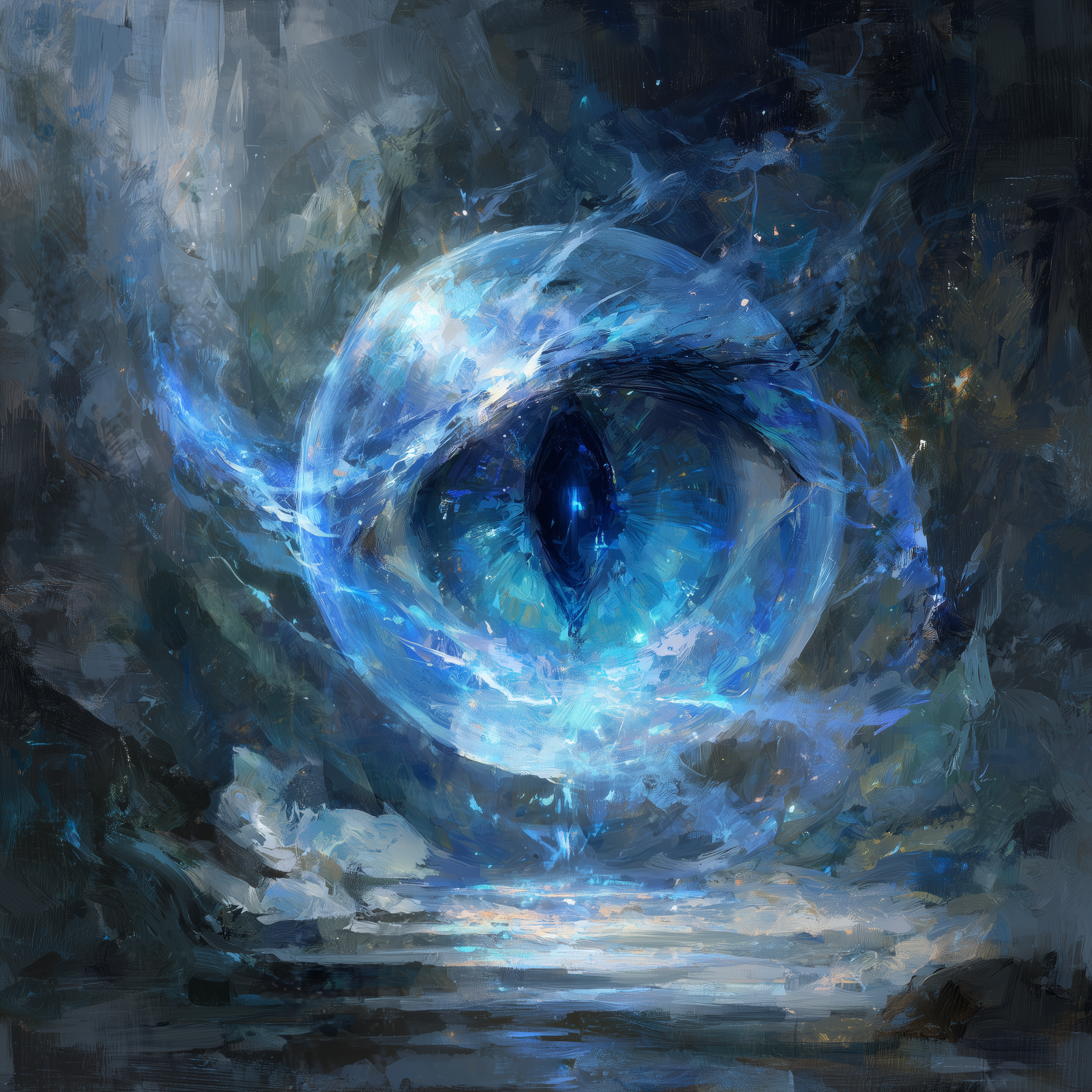 Unlock the Secrets of the Blue Orb Oracle Eye